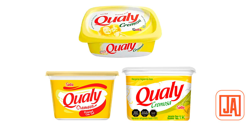 Margarina Qualy Vegetal de Mesa de 1 Kilo